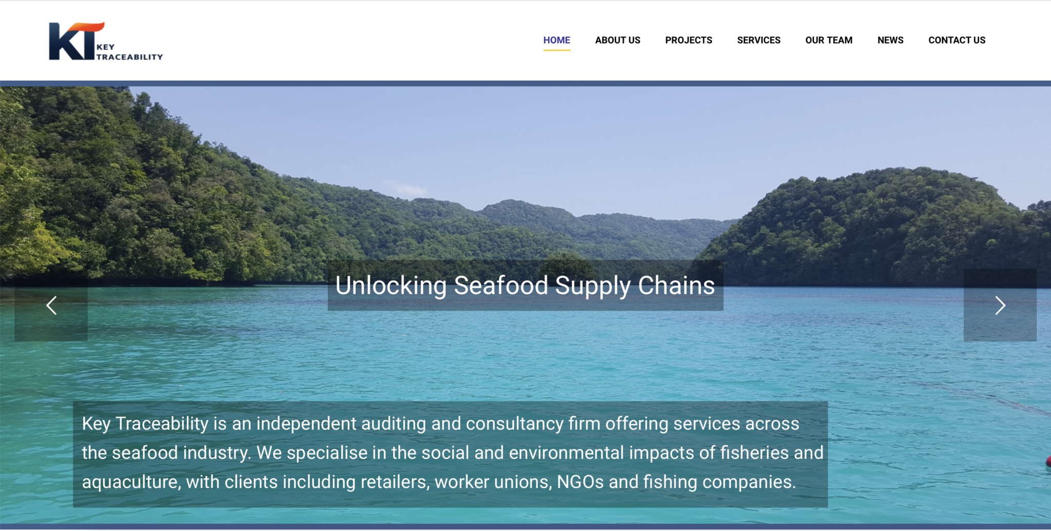 Key Traceability to Review the Pre-Assessment of the Fishery and the ...